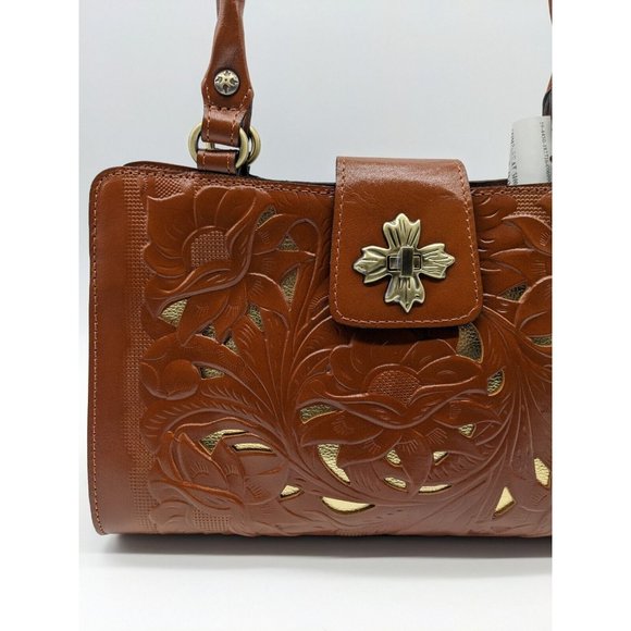 Patricia Nash | Bags | Patricia Nash Rosina Tooled Floral Leather ...